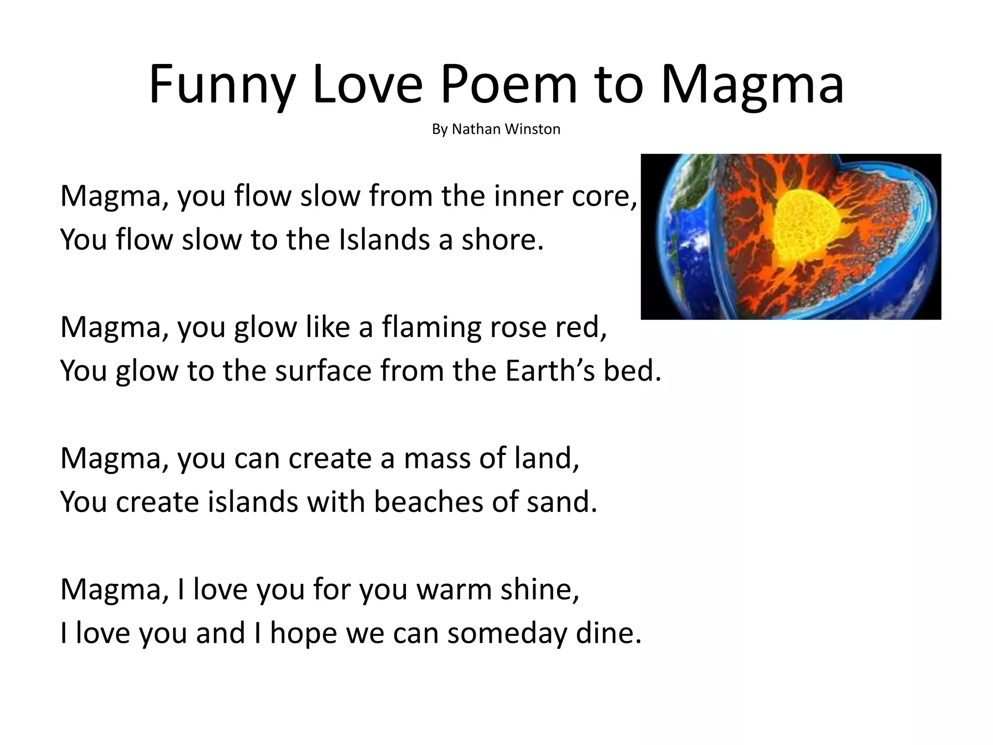 Landform poems. blt style | PPTX