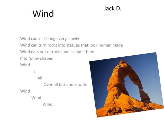 Landform poems. blt style | PPT