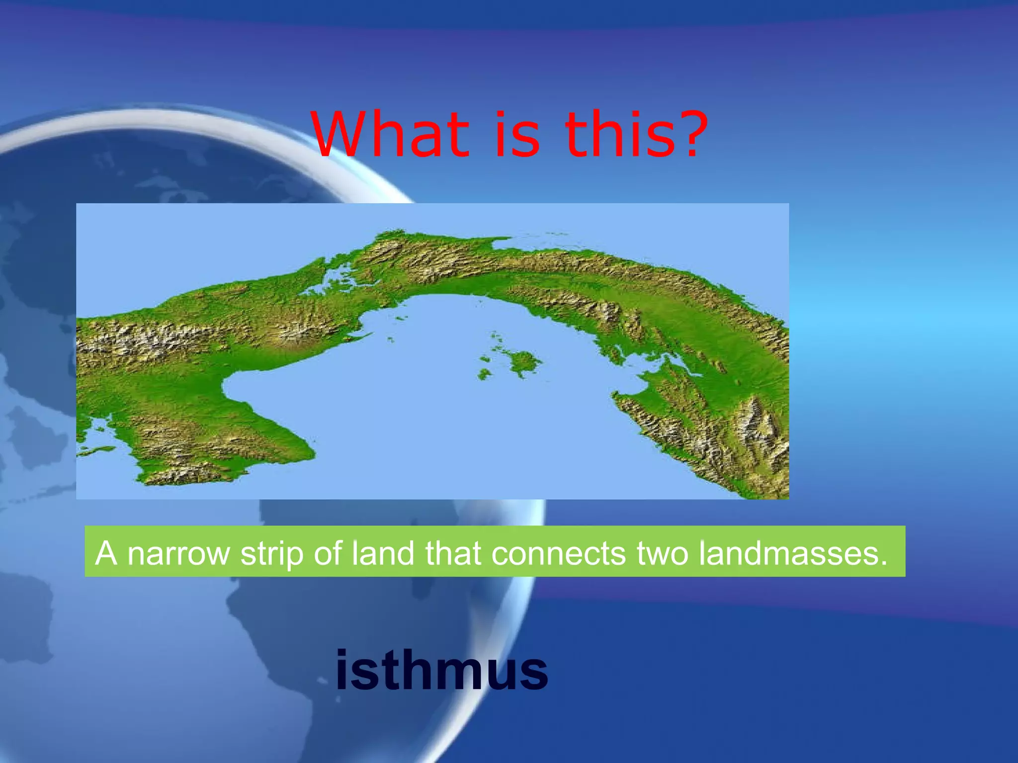 Landform powerpoint 1 | PPT