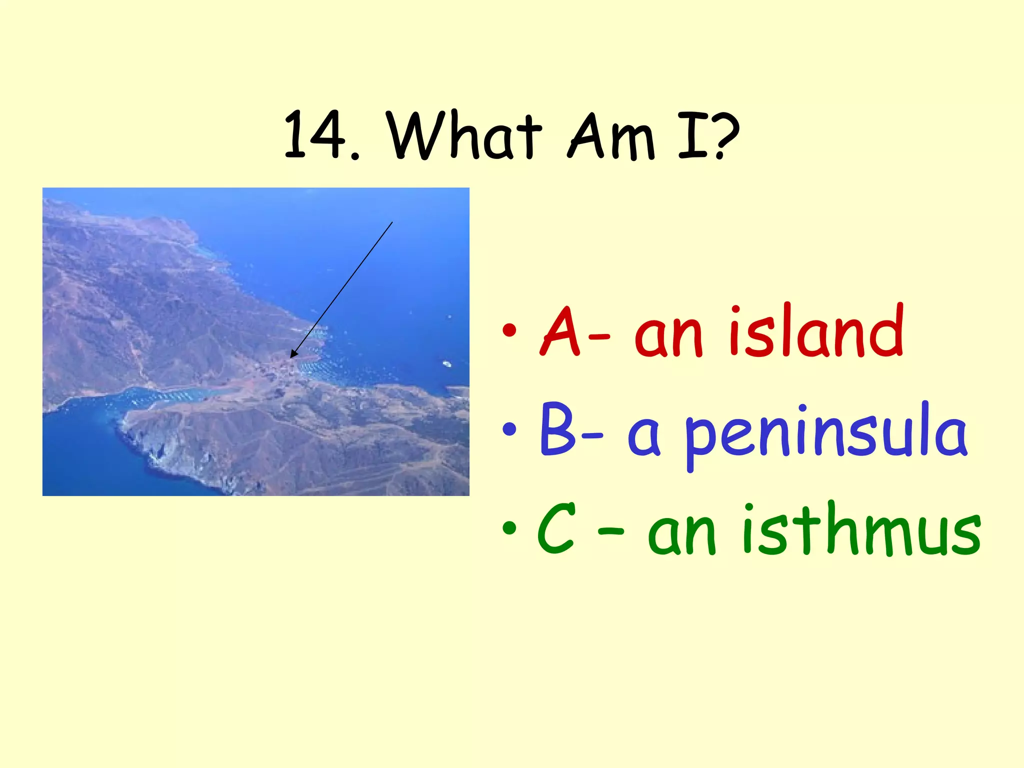 Landformppt quiz | PPT