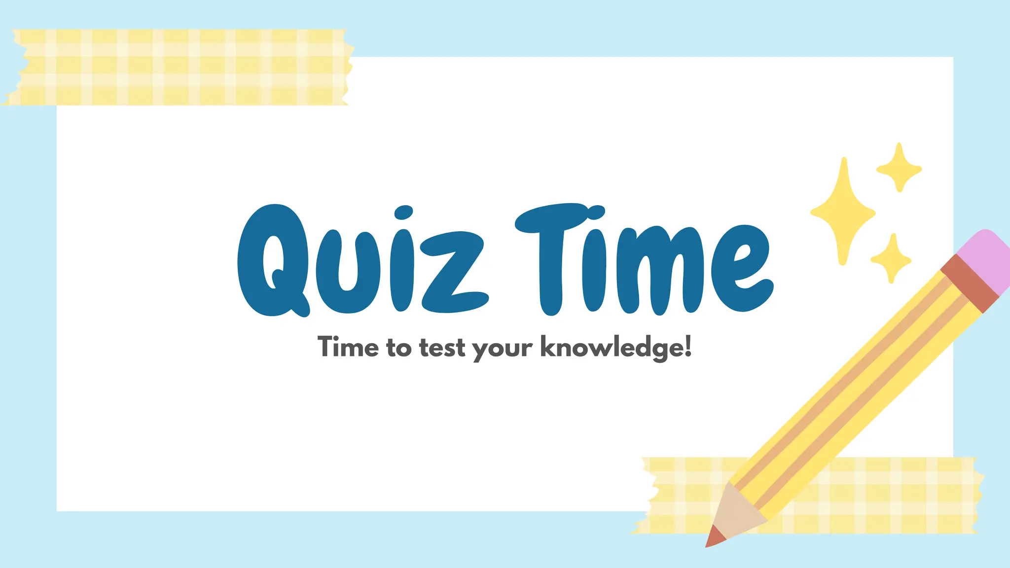Landform Quiz Presentationin Blue Orange | PDF