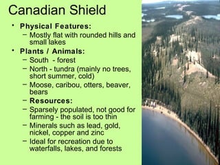 Landform regions 4:5 | PPT