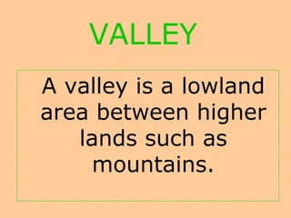 Landforms | PPT