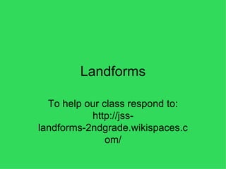 Land Forms | PPT