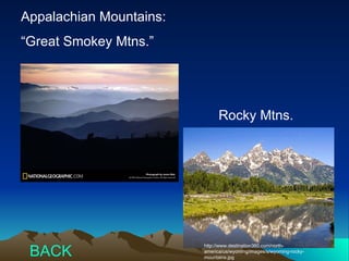 Landforms Notes on landforms & how they are created with visuals | PPT