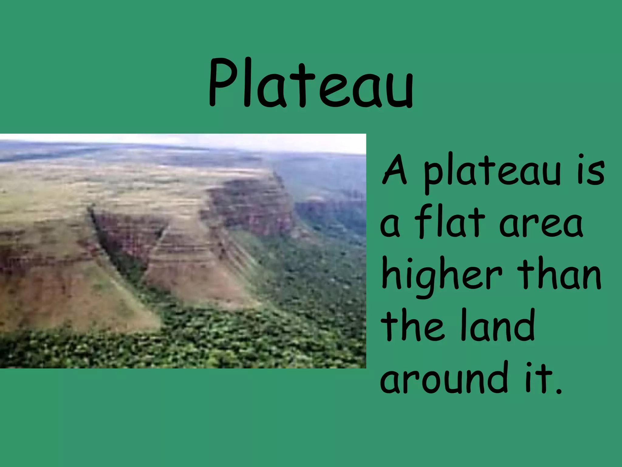 What are landforms? | PPT | Geography | Science