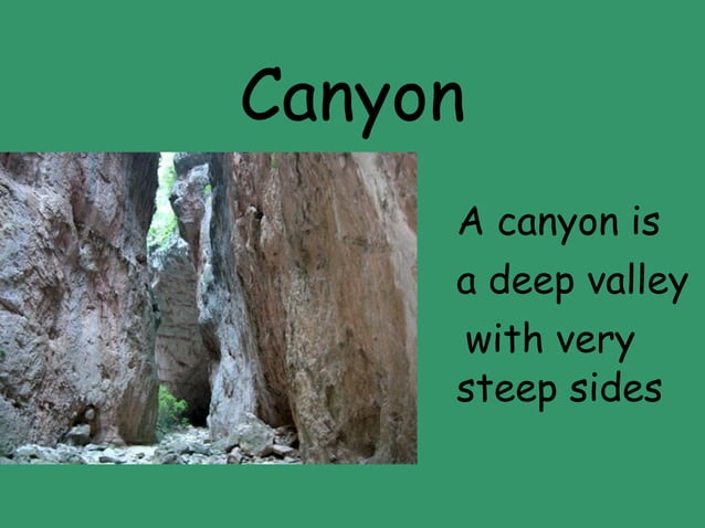 What are landforms? | PPT | Geography | Science