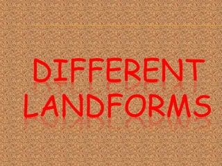 Land forms | PPTX
