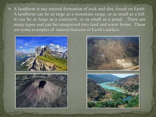 Landforms | PDF
