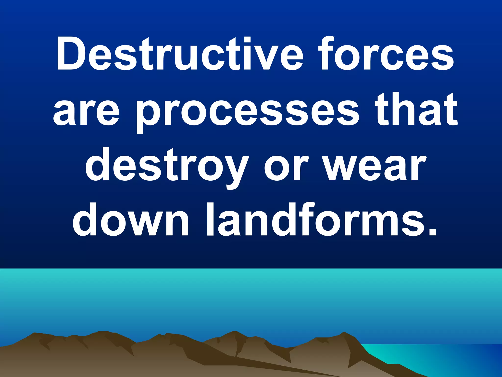 Landforms and Oceans Presentation | PPT