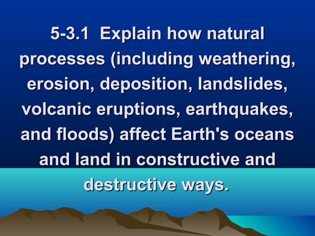 Landforms and Oceans Presentation | PPT