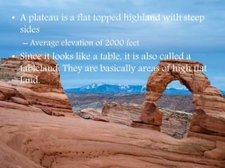 Landforms | PPTX