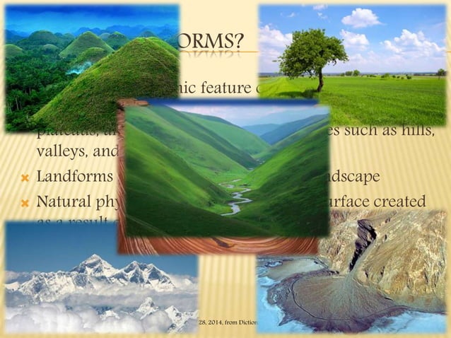 Landforms | PPTX