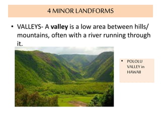 Landforms of the Earth | PPTX