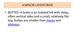 Landforms of the Earth | PPTX