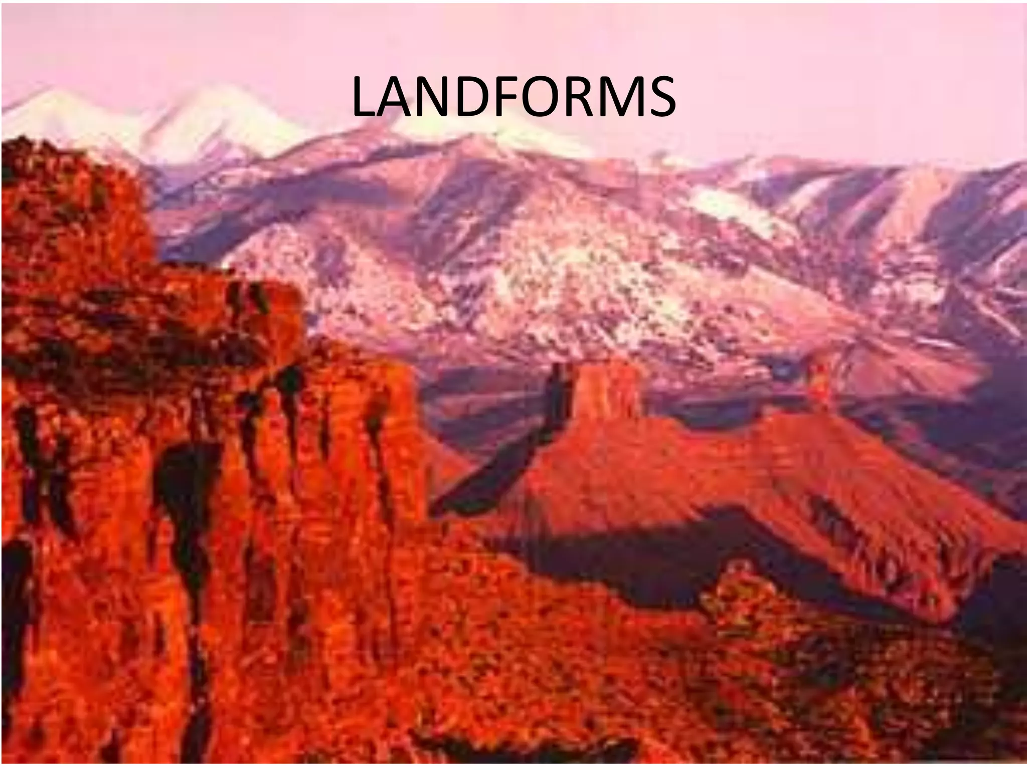Landforms | PPT