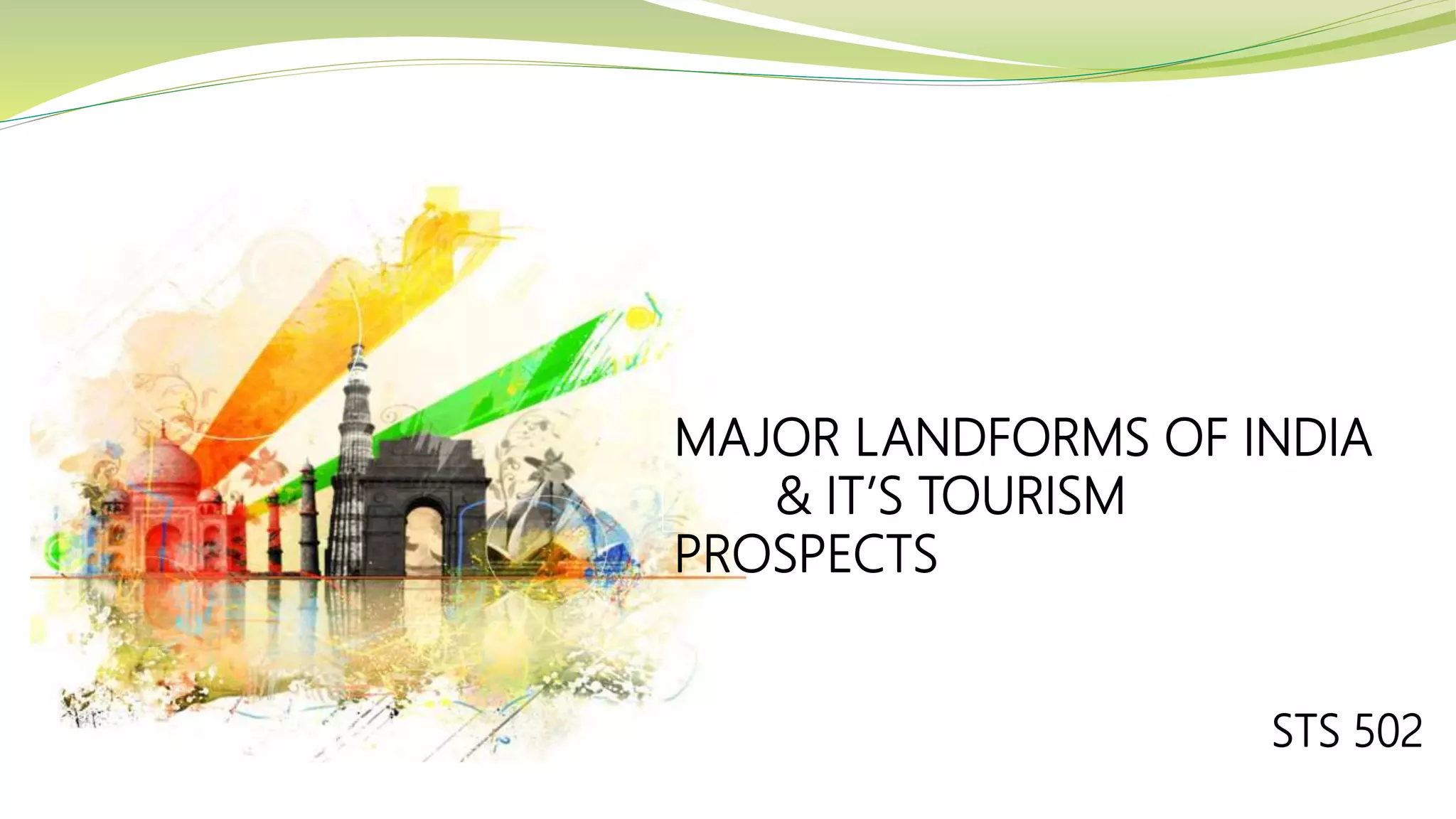 Landforms of India | PPTX