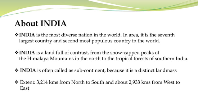 Landforms of India | PPTX | Asia Travel | Travel Locations
