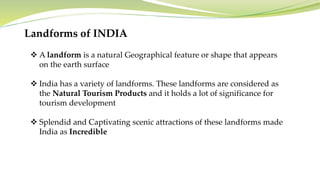 Landforms of India | PPTX