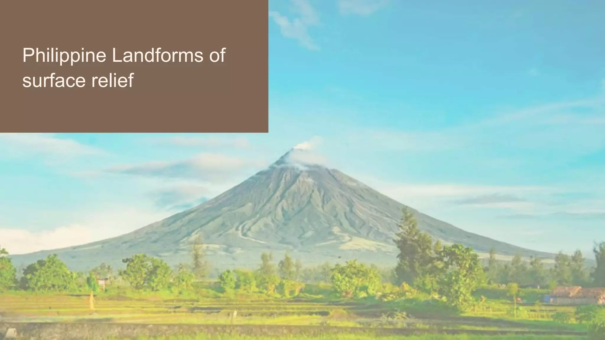 Philippine Landforms | PPTX