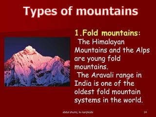 Major Landforms on Earth, Geography class 6 cbse | PDF