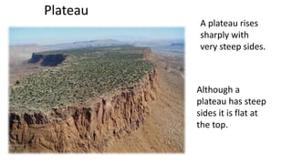 Landforms by J. Brown | PPTX