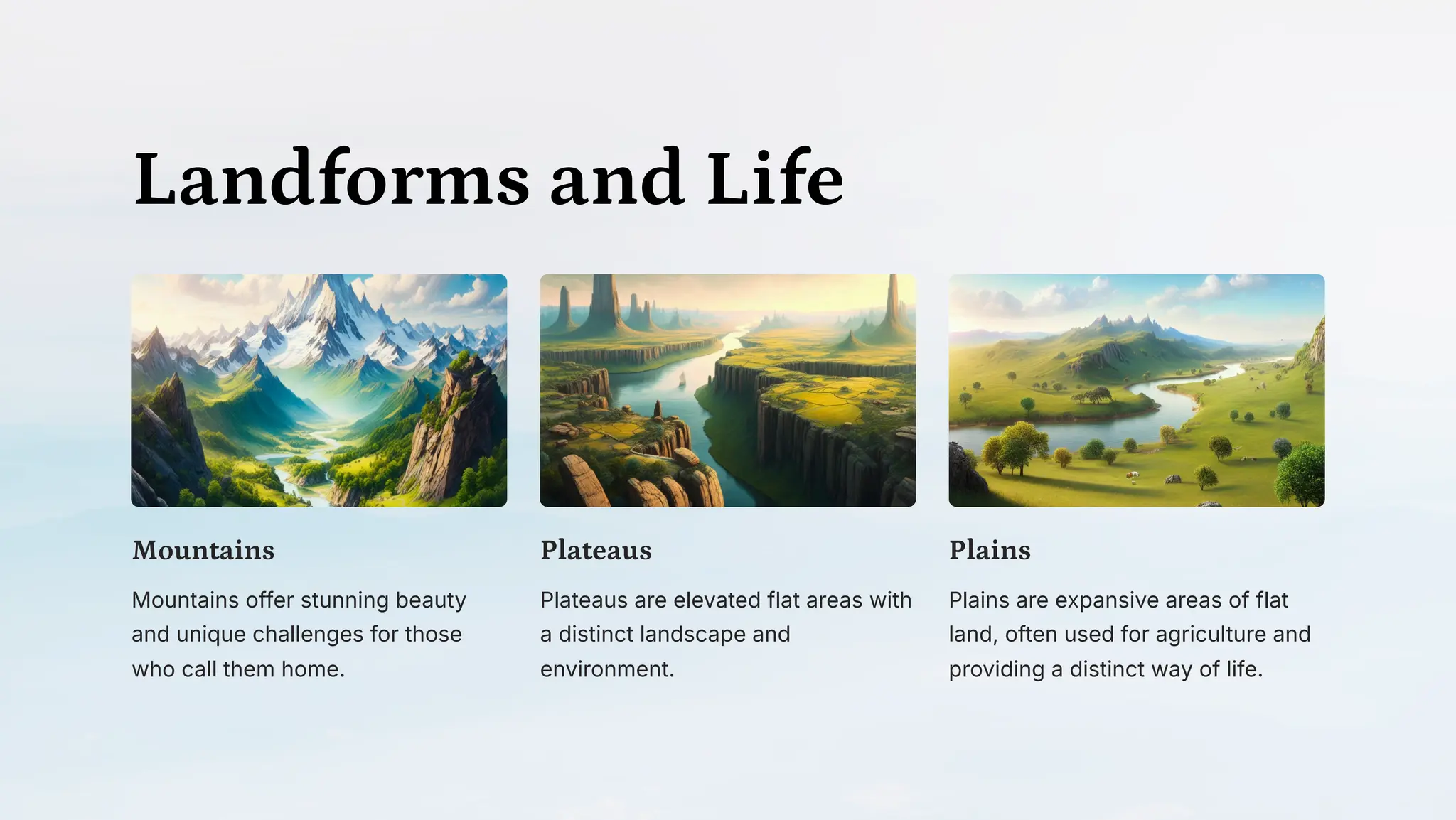 Landforms-and-Life.pdf 6th social science exploring society India and ...