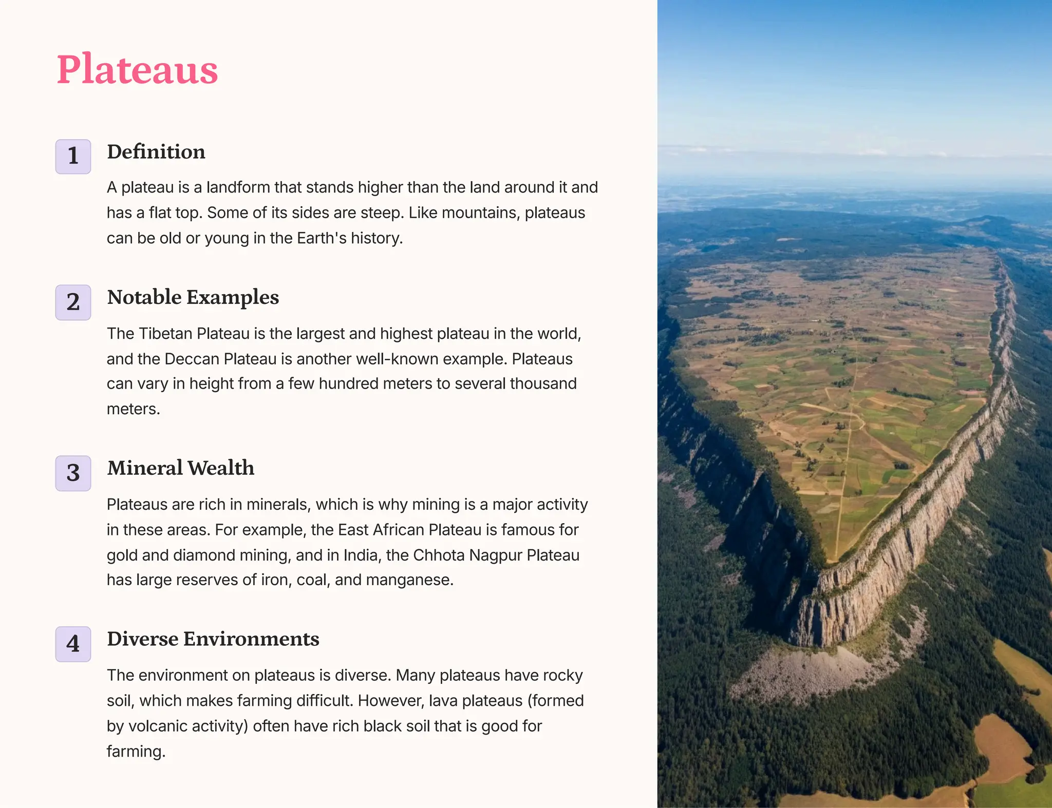 Landforms-And-Life.pdf 6th class Social Science new ncert | PDF
