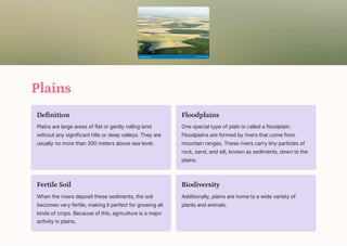 Landforms-And-Life.pdf 6th class Social Science new ncert | PDF