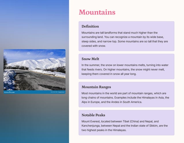 Landforms-And-Life.pdf 6th class Social Science new ncert | PDF