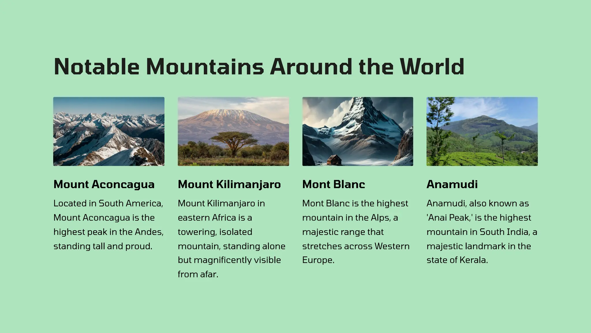 Landforms-And-Life (1).pdf detailed explanation ppt 6th class social | PDF