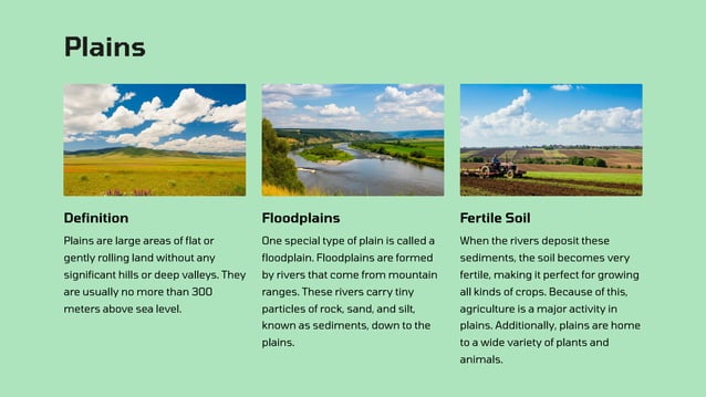Landforms-And-Life (1).pdf detailed explanation ppt 6th class social ...