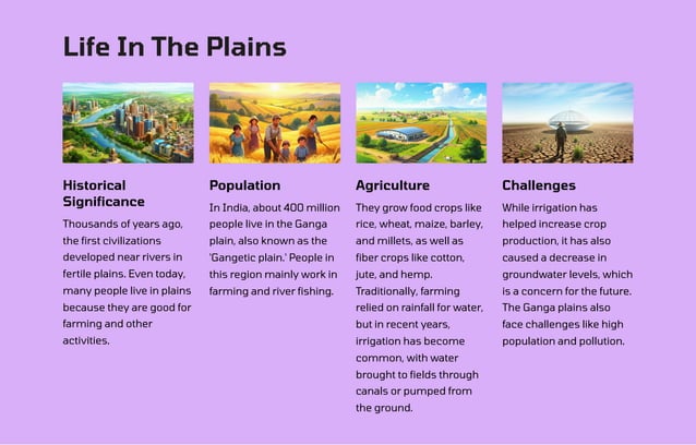 Landforms-And-Life (1).pdf detailed explanation ppt 6th class social ...