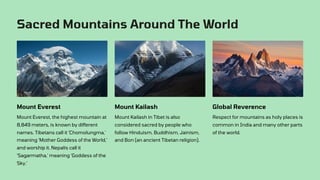 Landforms-And-Life (1).pdf detailed explanation ppt 6th class social | PDF