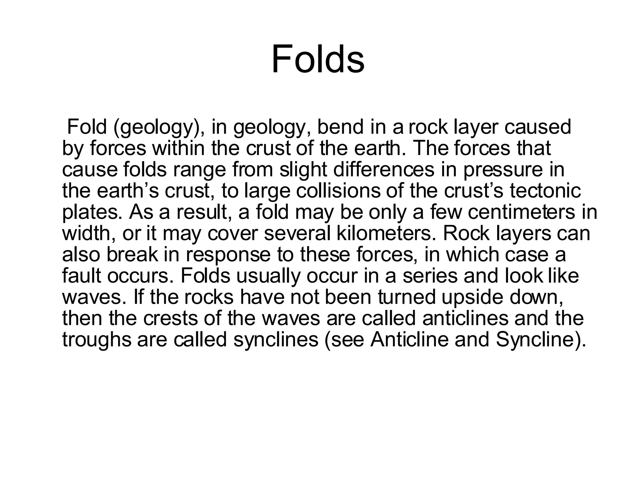 Landforms Created By Tectonic Processes | PPT