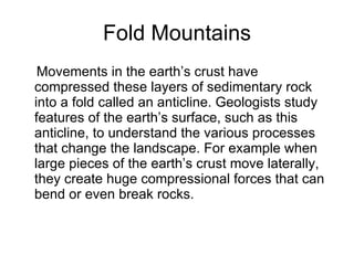 Landforms Created By Tectonic Processes | PPT