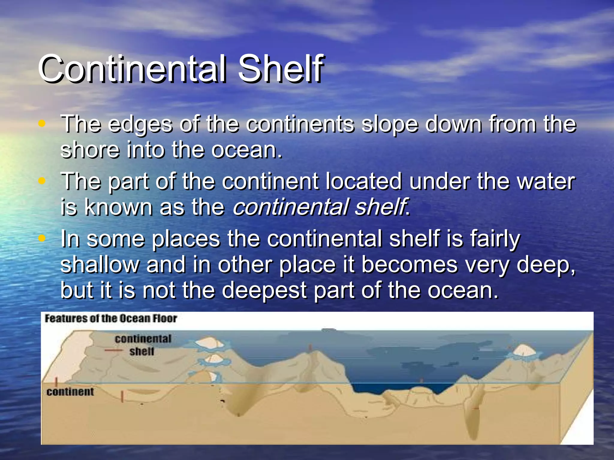 Landforms found-on-the-ocean-floor | PPT
