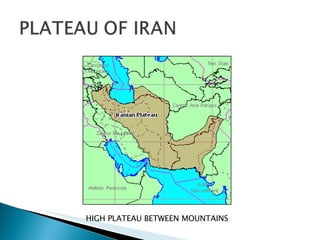 Middle East Landforms
