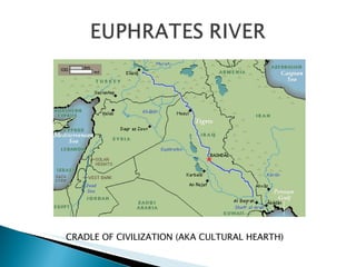 Middle East Map With Landforms