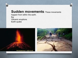 LANDFORMS 1.pptx for class 6 icse syllab | PPTX