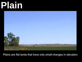 Landforms(2) | PPT
