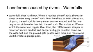 Landforms along rivers | PPTX