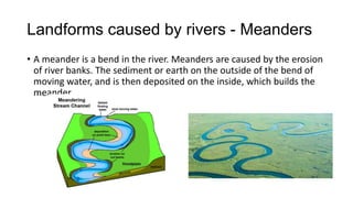 Landforms along rivers | PPTX