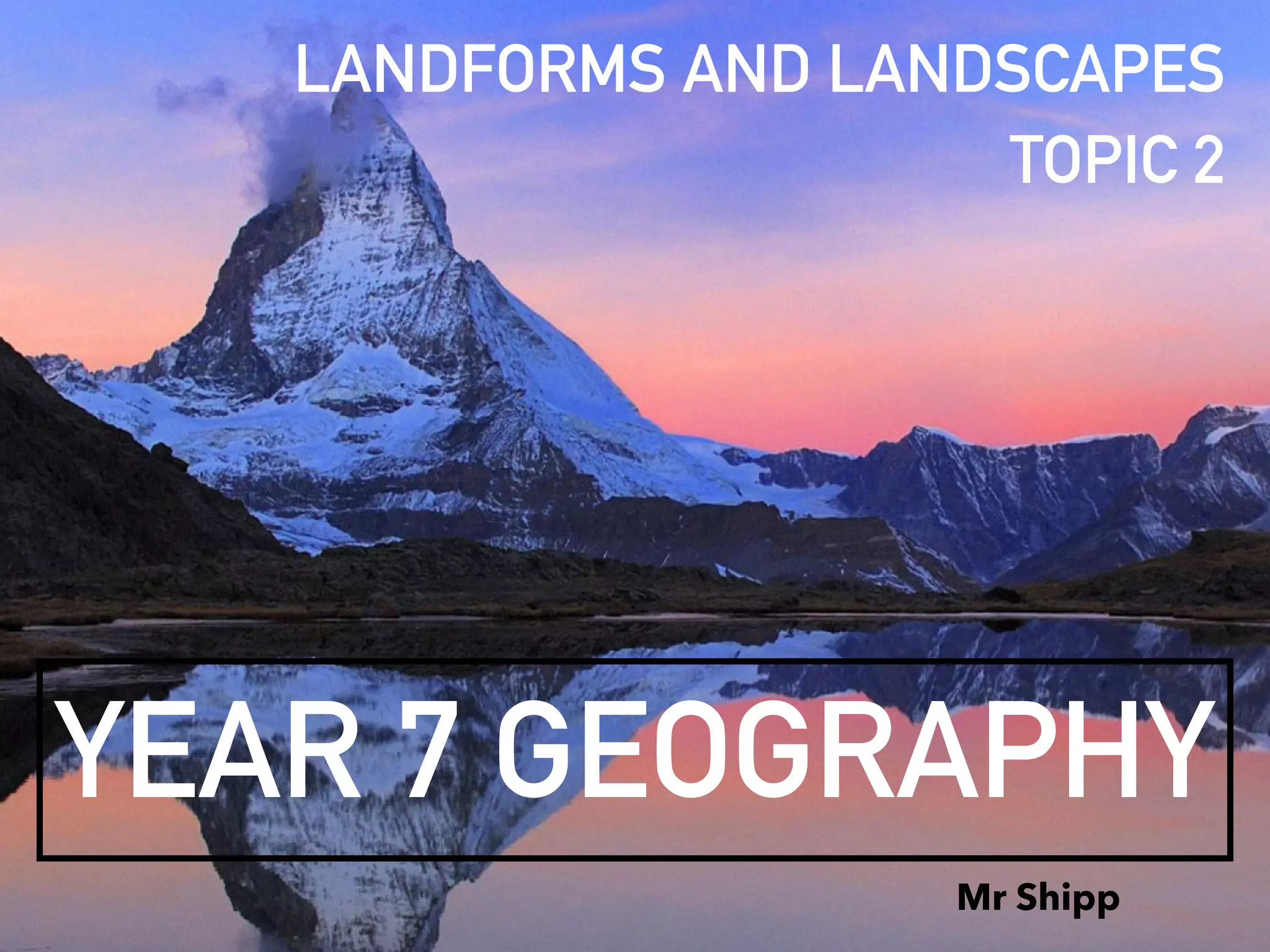 Landforms and Landscapes | PDF