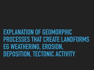 Landforms and Landscapes | PDF