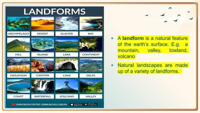 Landforms and Landscapes Powerpoint for Year 8 Geography | PPTX ...