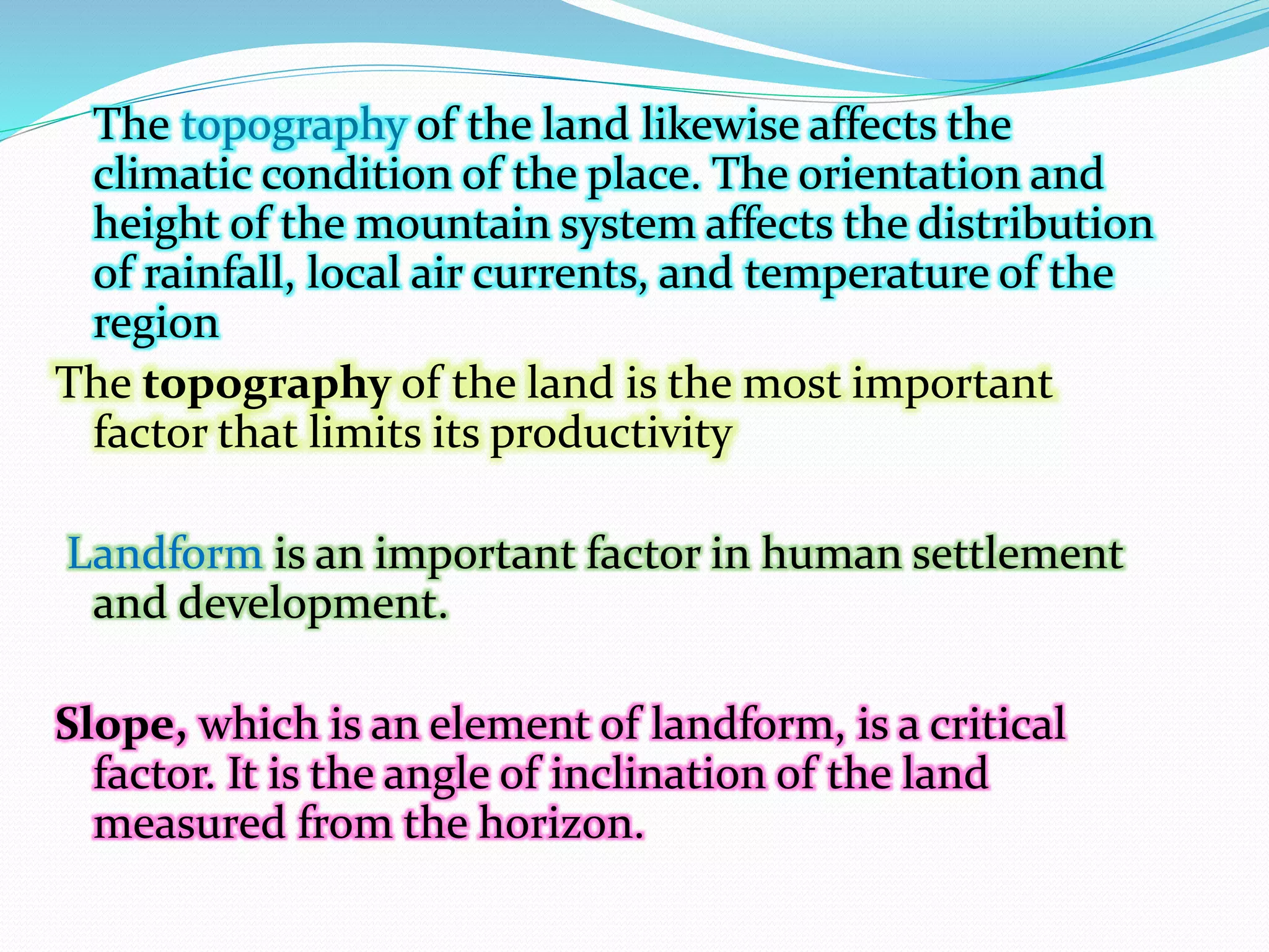 Landforms and regions | PPTX