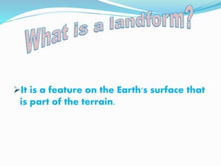 Landforms and regions | PPTX