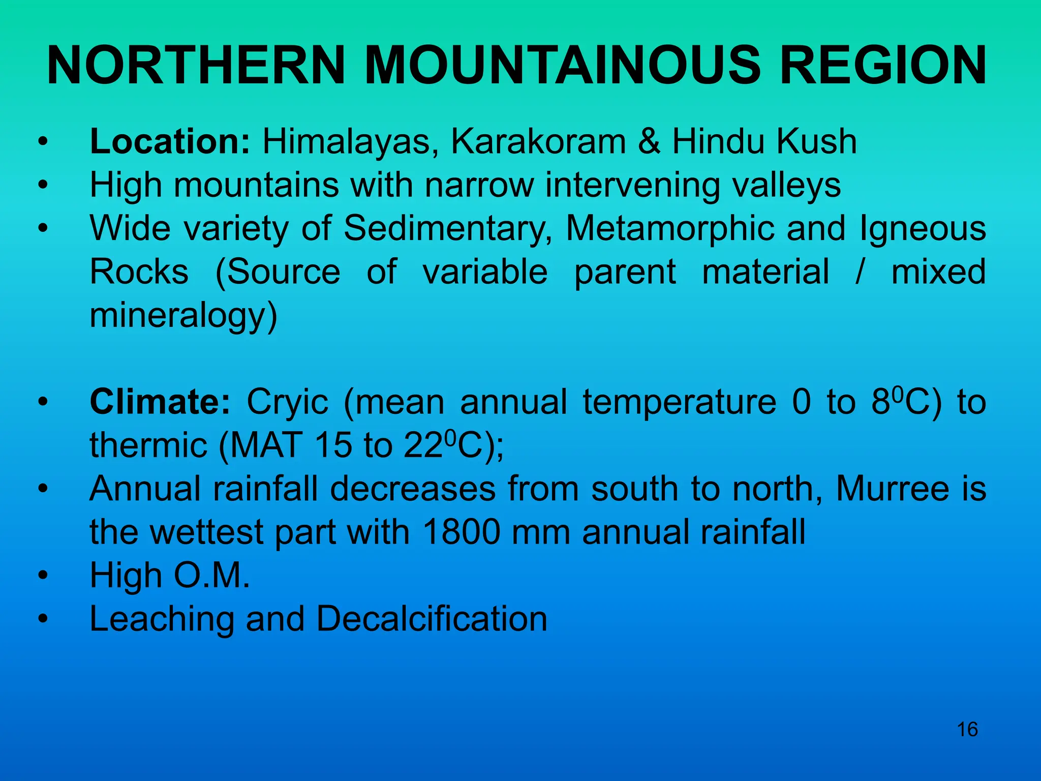 Landforms and Soils of Pakistan (Nadeem Ahmed).ppt