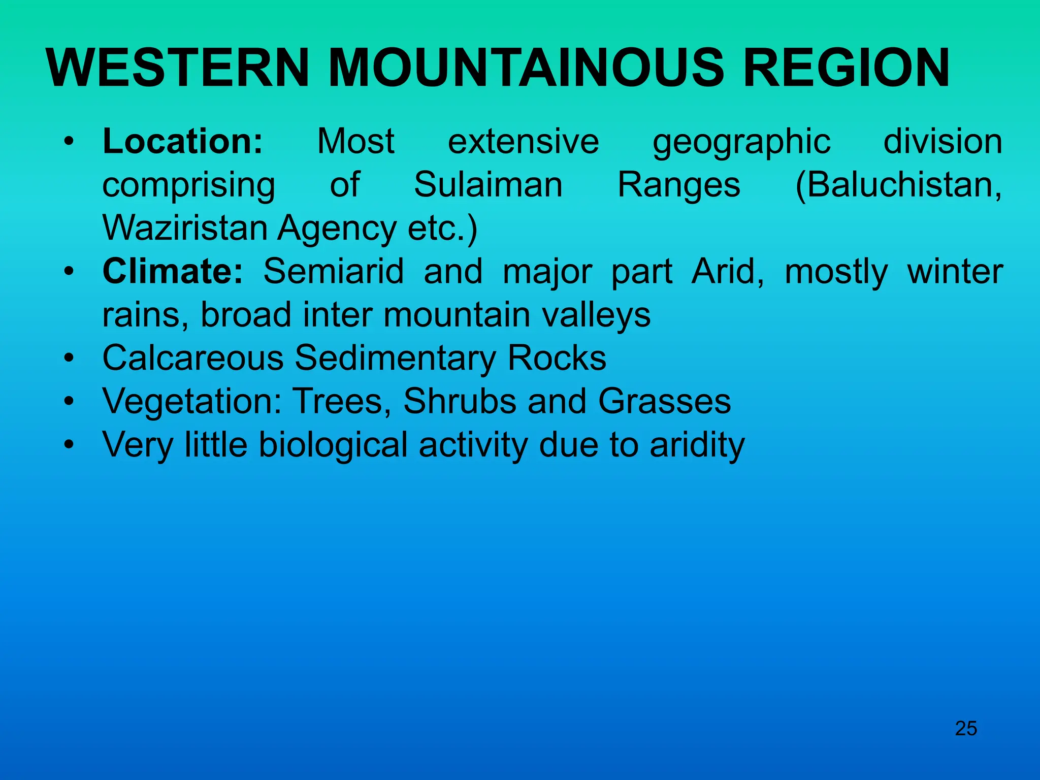 Landforms and Soils of Pakistan (Nadeem Ahmed).ppt